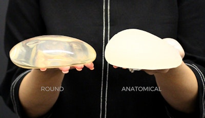 Round vs. anatomical implants | Article by Dr Moncrieff