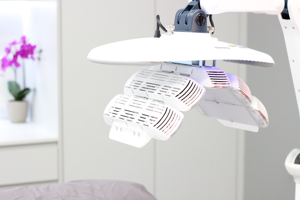 LED light therapy for scars, acne and rejuvenation